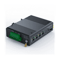 5 Port Industrial PoE Gigabit Din Rail Ethernet Switch, 4 Port Switch with SFP 10/100/1000Mbps ...
