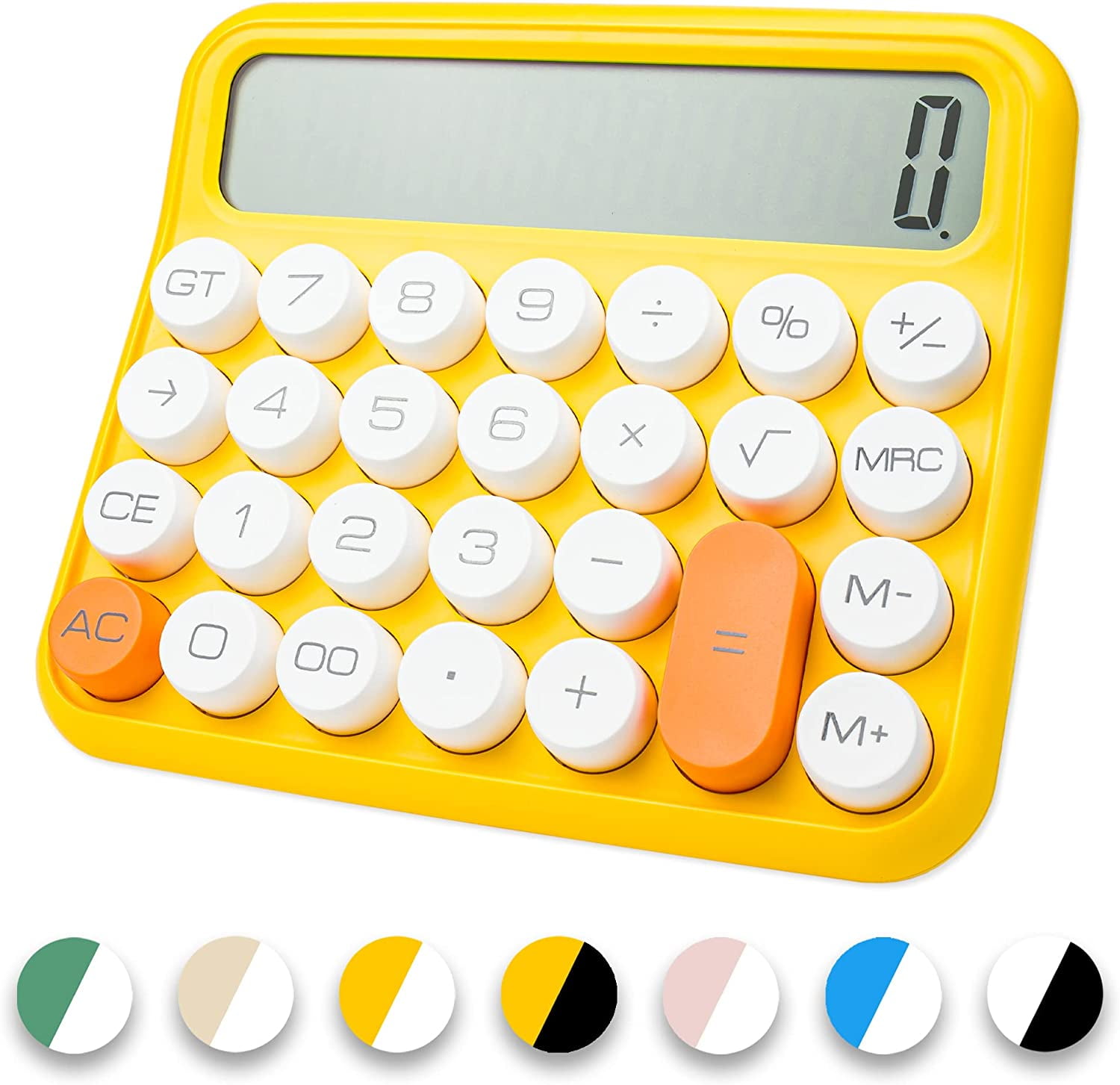 Dpisuuk Desktop Standard Function Calculator, Calculator with 12-Digit Large LCD Display, Big ...