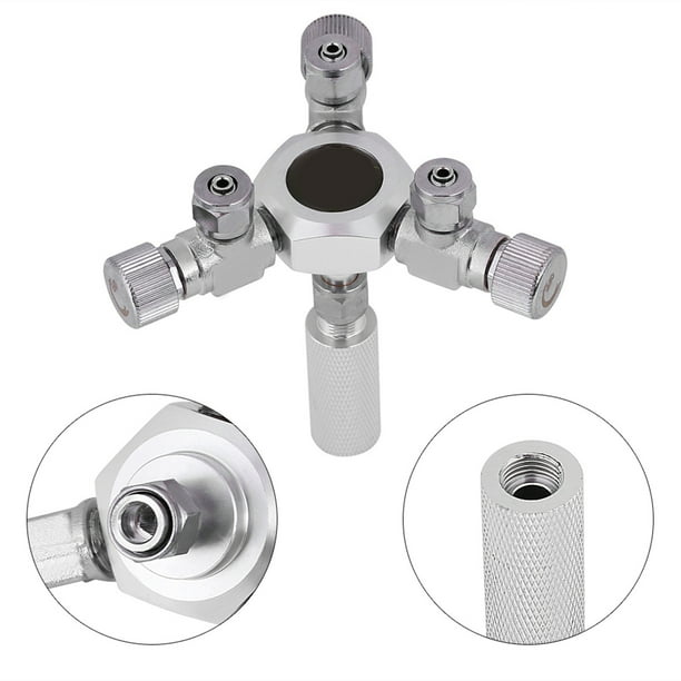 CO2 Splitter Aquarium Air 2 Types Multi Ways Fish Air Valve Distributor Aquarium Regulator CO2 ...