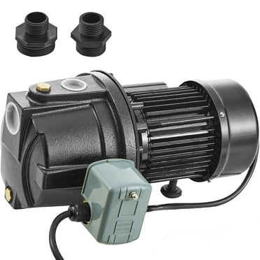 Superior Pump 1 HP Cast Iron Shallow Well Jet Water Pump with Pressure ...