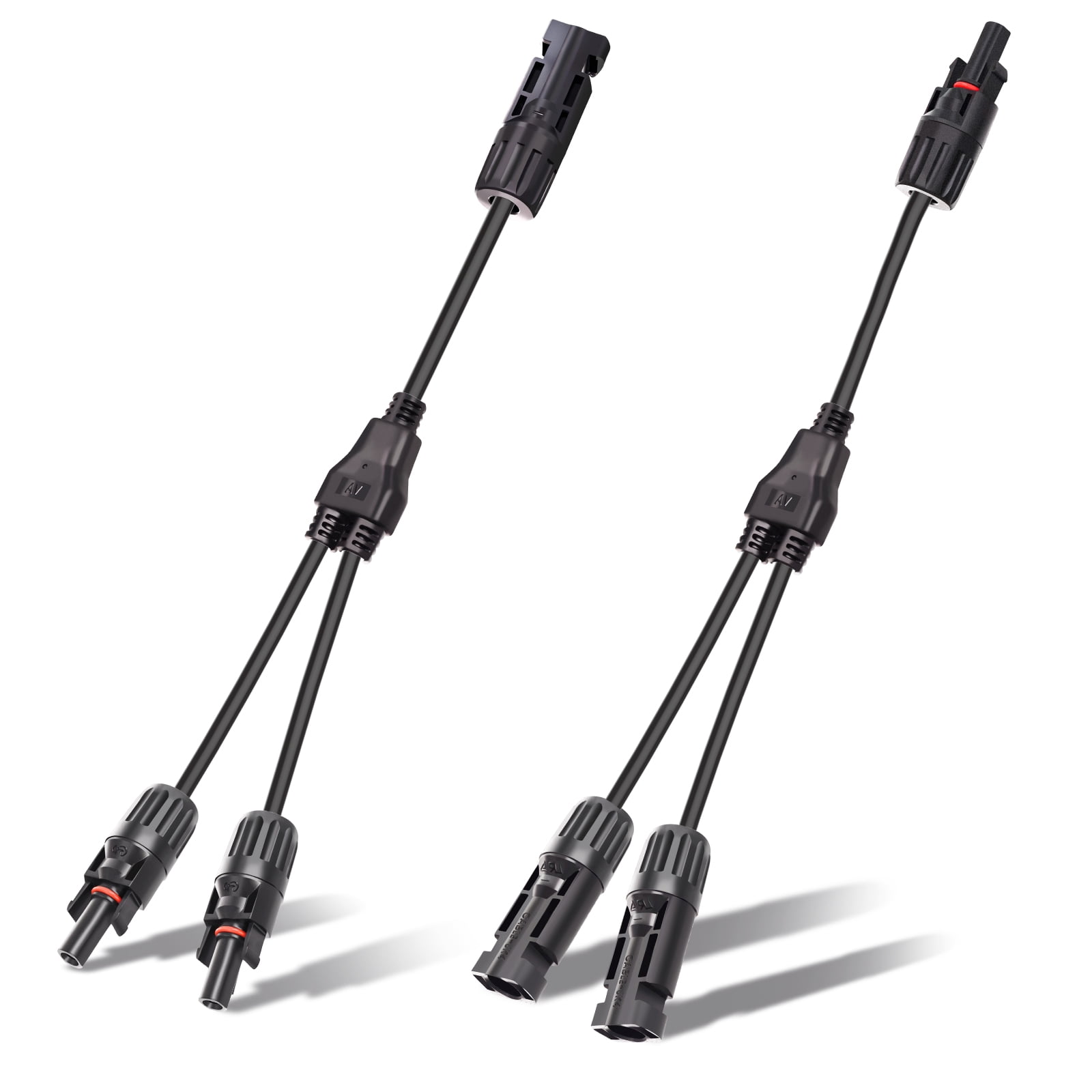 ELECTCHN Solar Connectors Y Branch Parallel Adapter 1 Pair Splitter ...