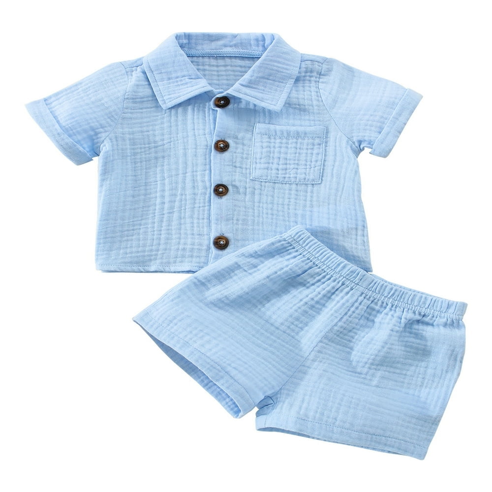 Click here for Generic Baby Boy Cotton Linen Clothes Set Summer C... prices