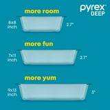 Pyrex® Deep Glass Baking Dish with Lid, 7 x 11" - Walmart.com