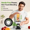 Blender/Food Processor Combo Max 1000W, 4 in 1 34oz Pitcher, 22oz ...