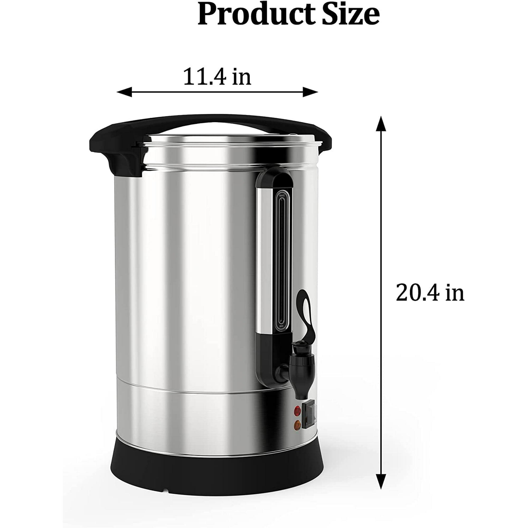 Click here for Joyspirit Premium 100-Cup Stainless Steel Coffee U... prices