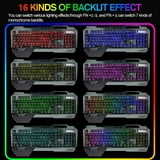 XINMENG K680 Wireless Gaming Keyboard Mouse Bluetooth Headset Kit with ...