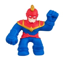 Goo Jit Zu Marvel Superheroes 4-Pack: Stretchy Spider-Man, Hulk, Iron ...