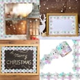 10m Christmas Snowflake Boarder Trim Decorative Sticker for School ...