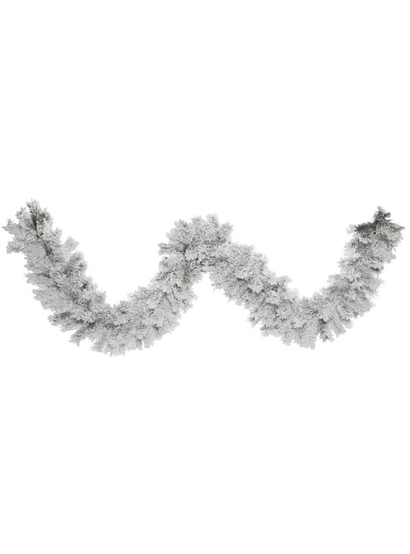 Flocked Christmas Garlands in Christmas Garlands - Walmart.com
