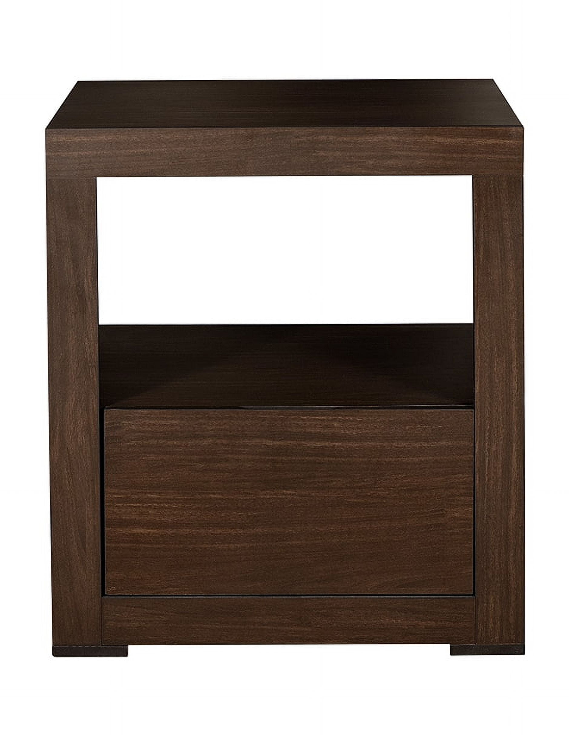 Buró elegante Blue Room modelo Porter MDF pino enchapado color café ...