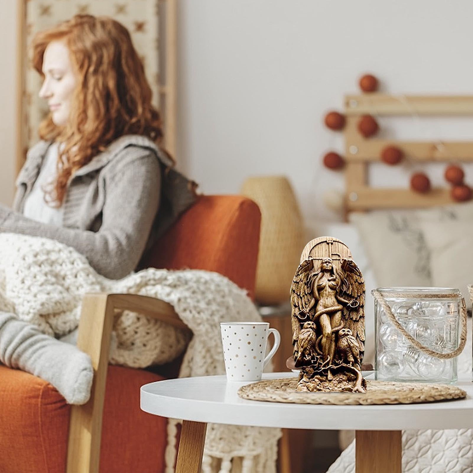 Buy PIX-LINK Goddess Resin Statue Gaia/Hecate/Lilith God Altar ...