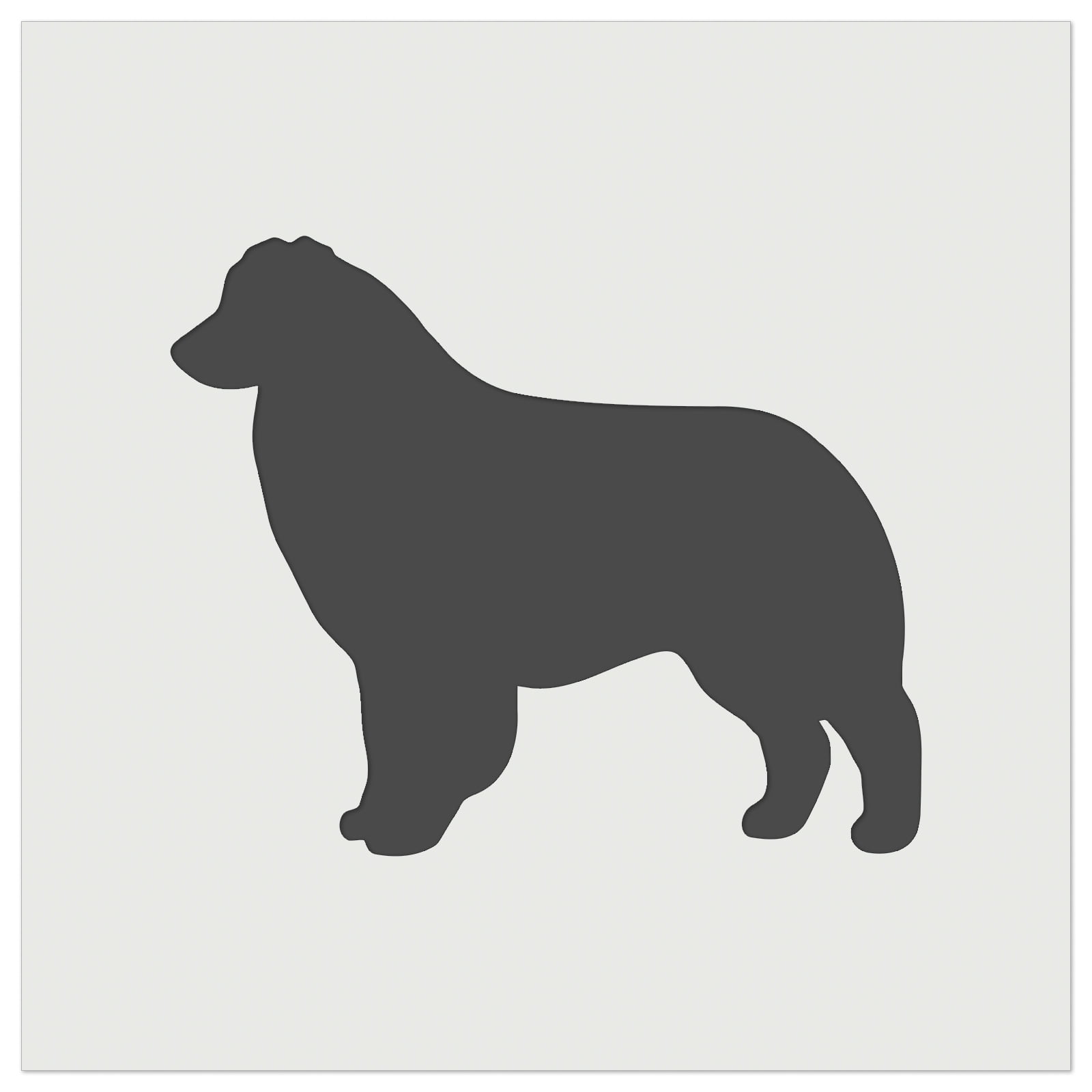 Australian Shepherd Dog Aussie Solid DIY Cookie Wall Craft Stencil - 3. ...