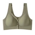 Abtuhar Women Plus Size Solid Front Closure Thin Back Bras - Walmart.com
