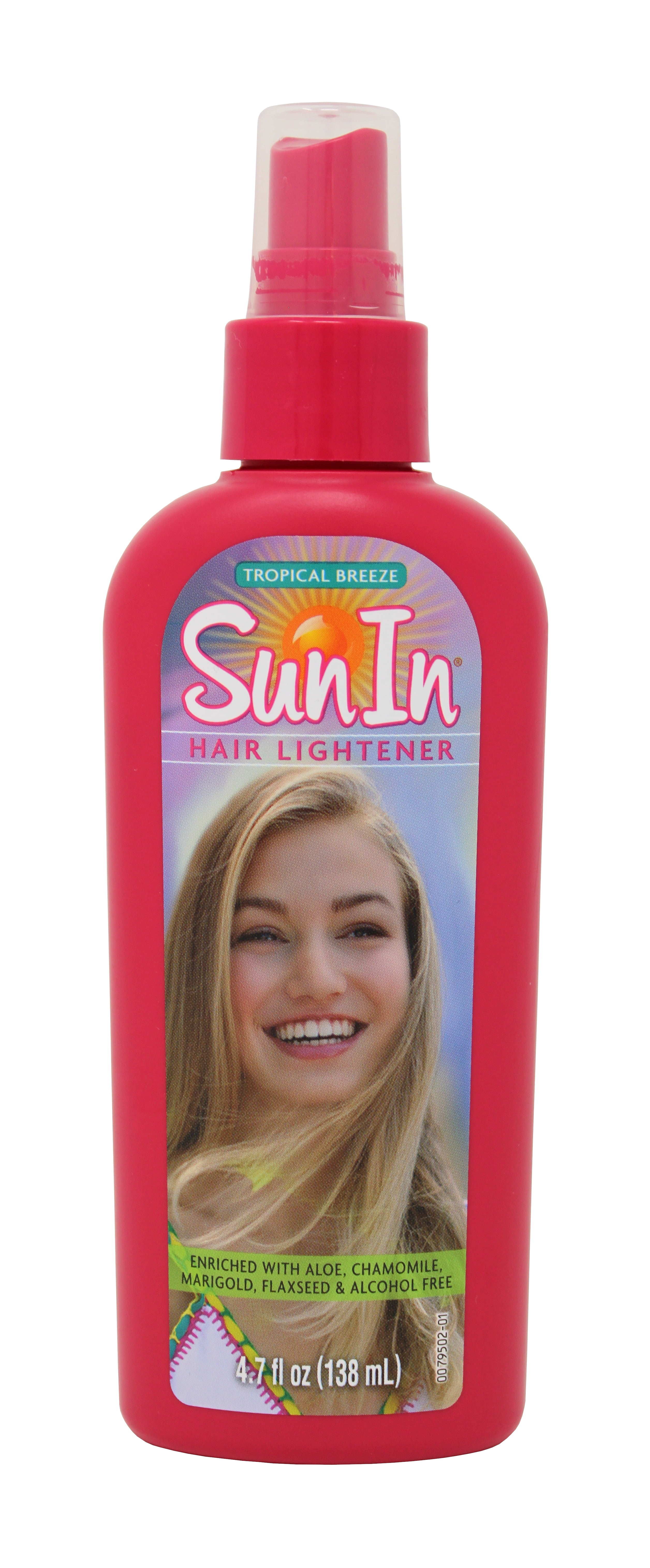 2 Pack Sun-In Hair Lightener, Tropical Breeze 4.7 fl oz (138.9 ml ...
