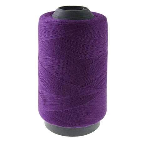 DIY Cratf Tailor Purple Cotton Sewing Thread String Reel Line Spool ...