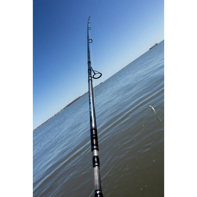 Amazon.com : Tsunami Airwave Elite Spin Fishing Rod 2 Pc 11' 20-40 Lb ...