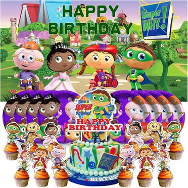 Miniforce Party Supplies Decor Decorations Plates Background Cake ...