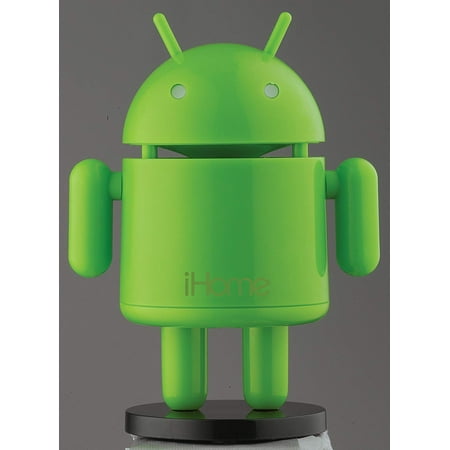 iHome Ri-26QV2 eKids ROBO Android Robot Icon Rechargeable Portable ...