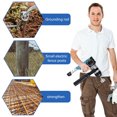 Ground Rod Driver Heavy Duty Steel Drill Bits Driver, Rotary Hammer ...
