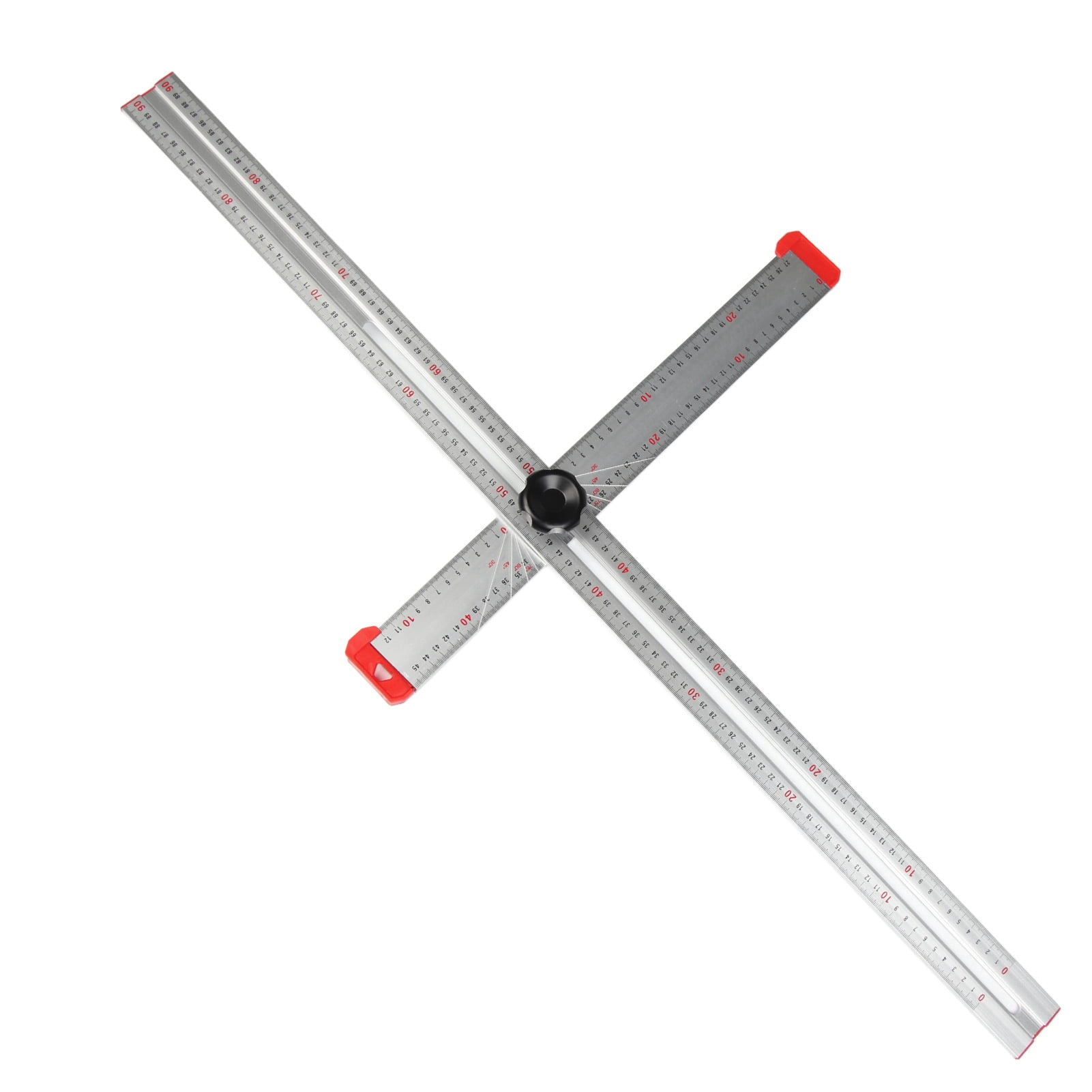 Metal T Square Ruler, Mano de Obra Que Guardan 2 Escamas Durador Regla ...