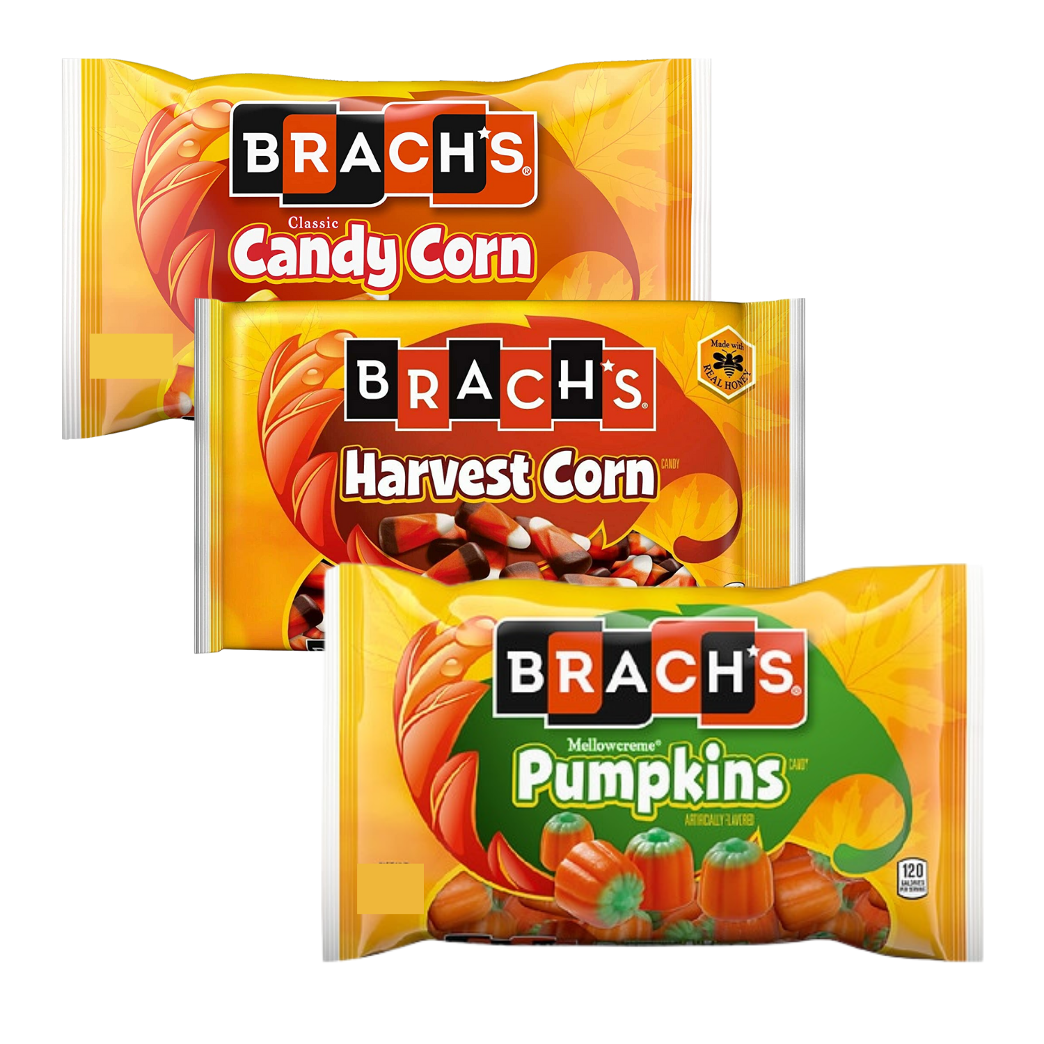 Brach's Fall Candy, 1 Classic Corn, 1 Harvest Corn, and 1 Candy Pumpkin ...