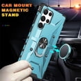 Case For Samsung Galaxy S26 Ultra/S26 Plus/S26, Metal Ring Magnetic ...