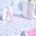 150G Transparent Opaque Acrylic Beads Mixed Shapes Pearl Pink 7.5~24 ...