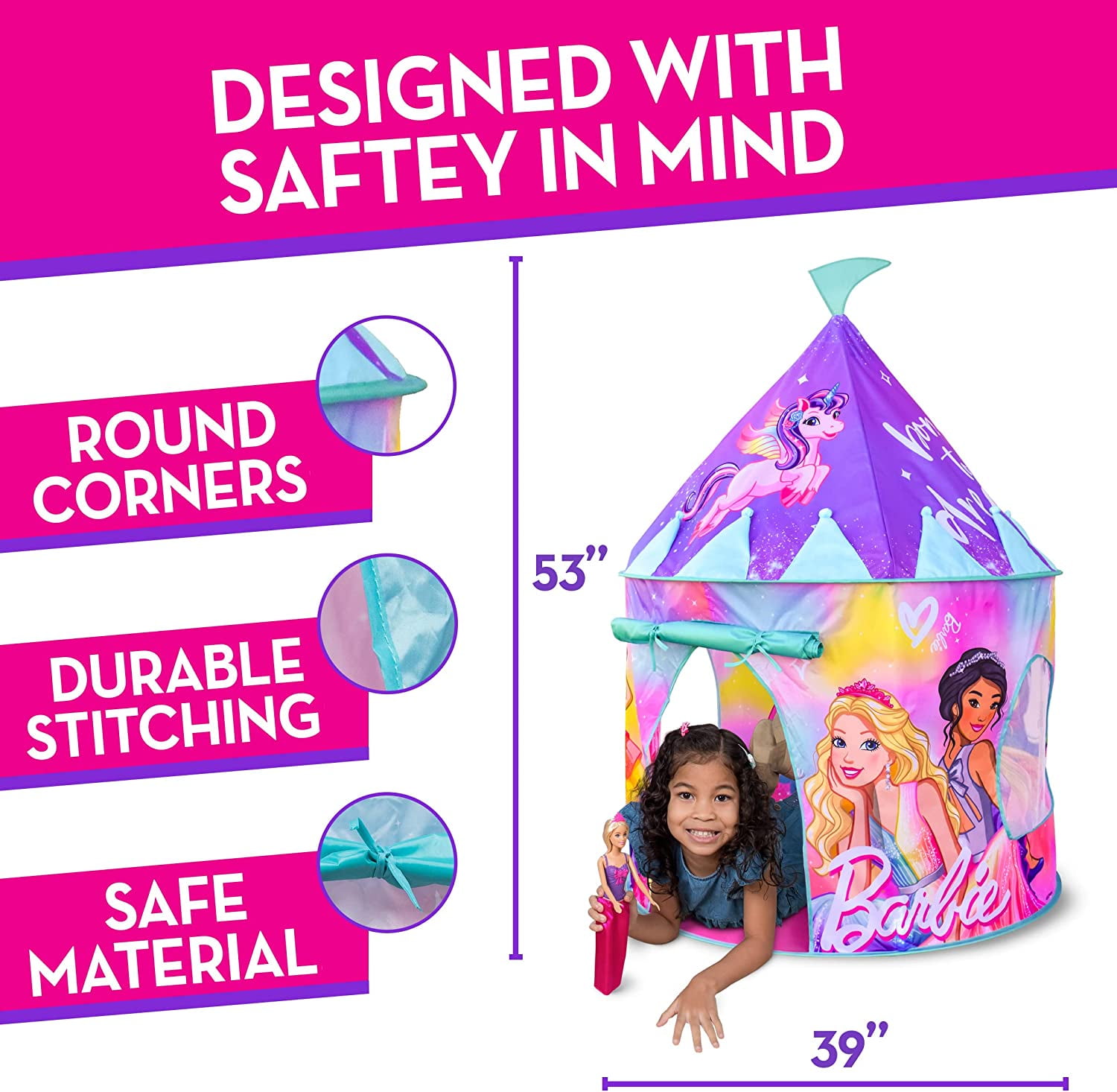 Barbie Castle Tent