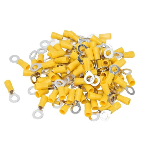 Ring Crimp Insulation Terminal, AWG 14-12 Pre Insulated Crimps ...