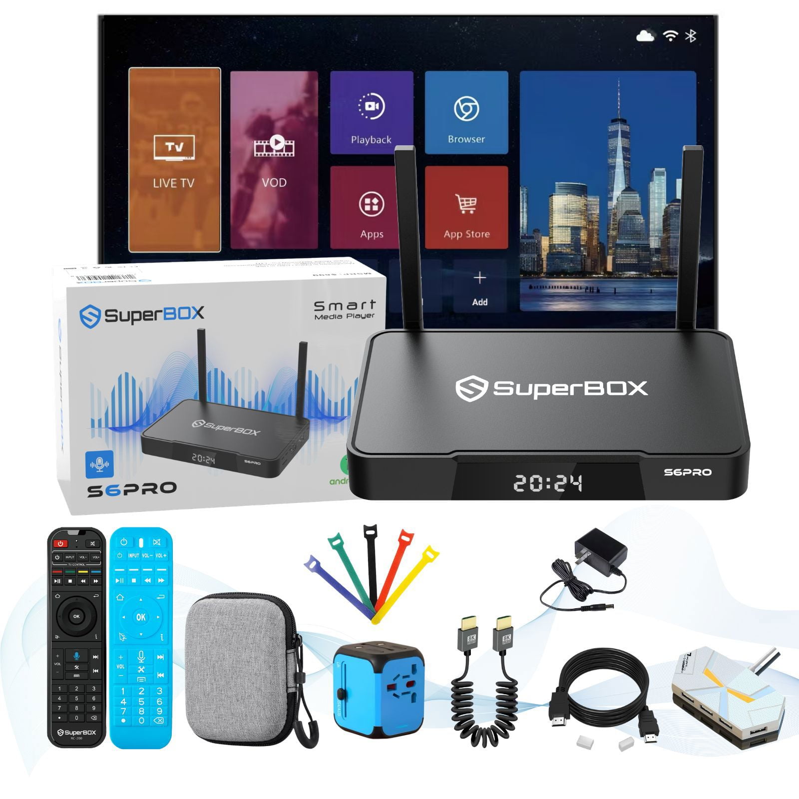 Click here for Superbox S6 Pro 32gb Memory 6k Hd Android 12.0 Tv... prices