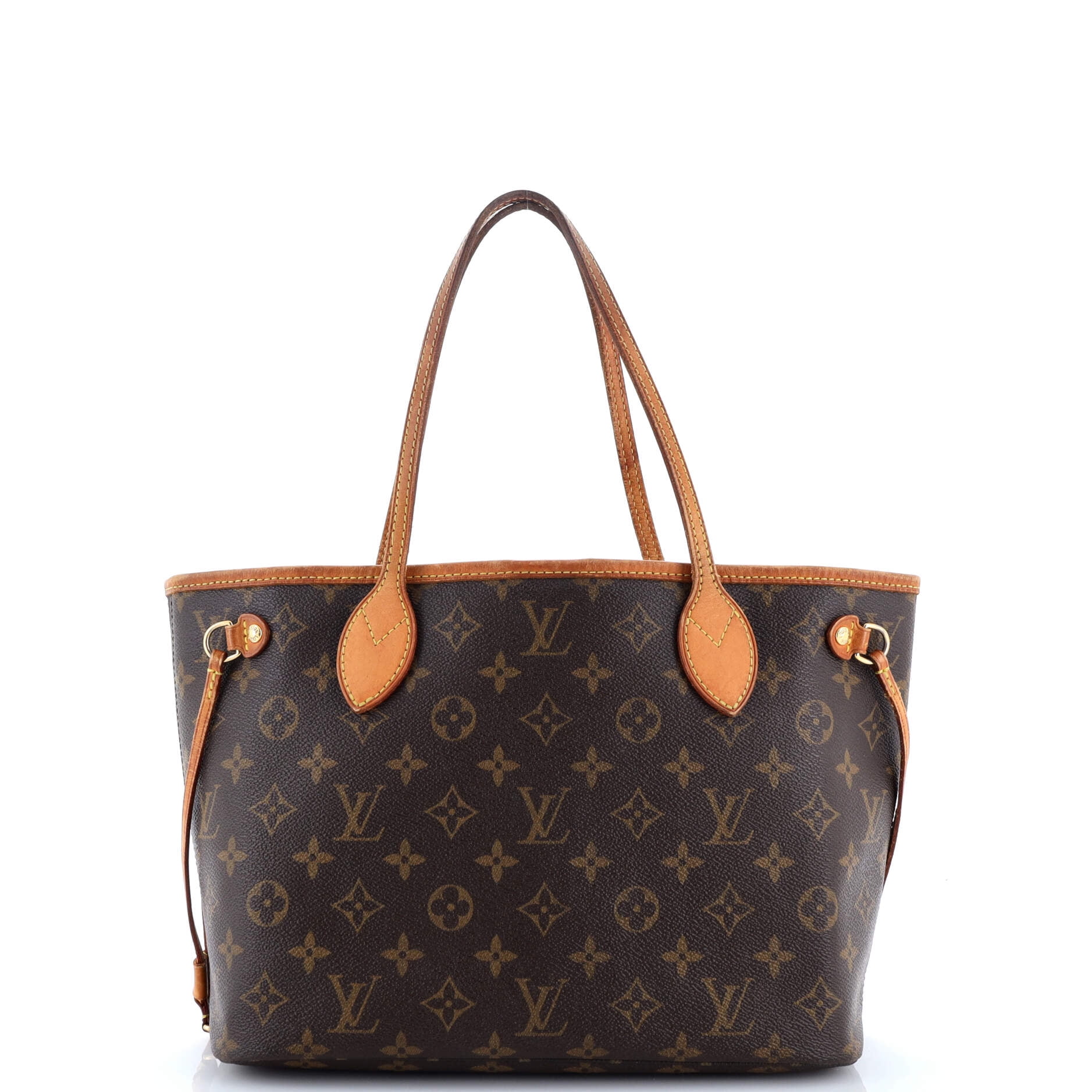 Pre-Owned Neverfull Tote Monogram Canvas PM By Rebag - Walmart.com