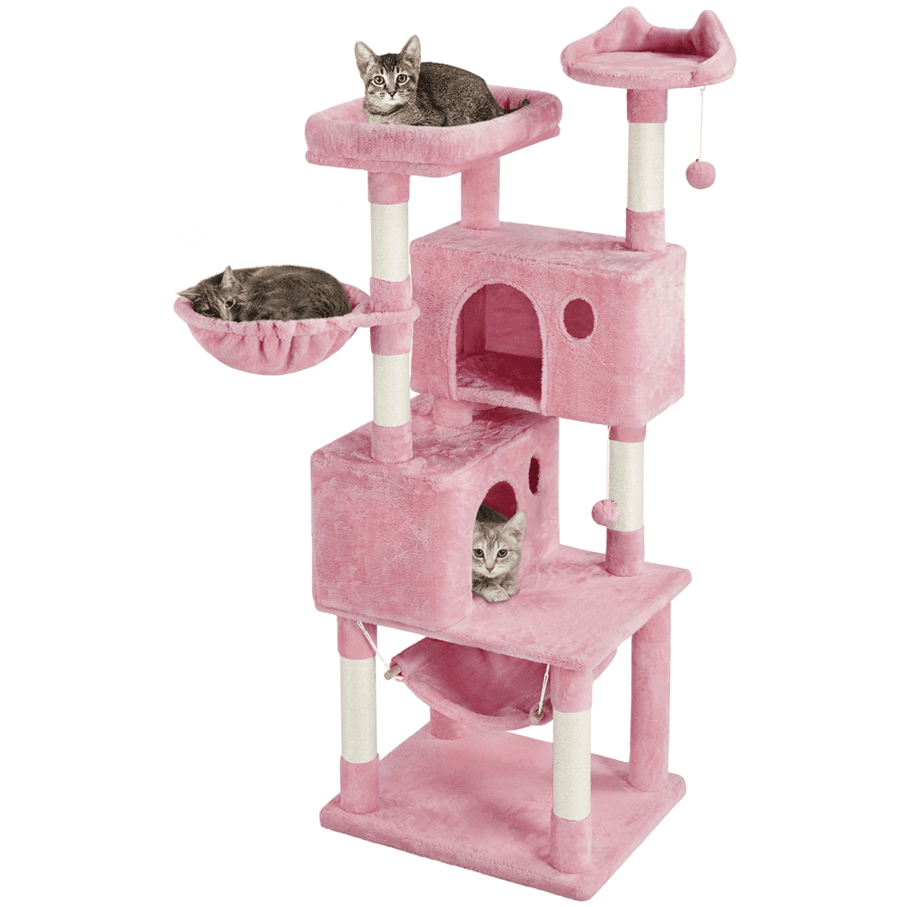 Yaheetech 64 Multi Level Cat Tree Cat Tower With Condos And