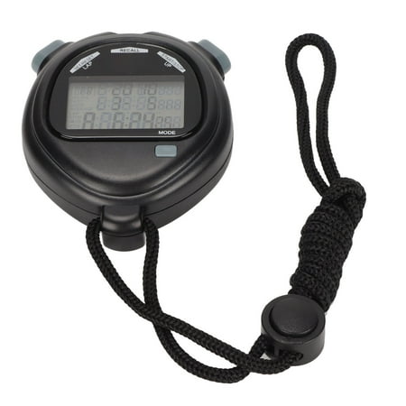 Sports Stopwatch, 12 24 Hour System Countdown Digital Stopwatch Timer ...