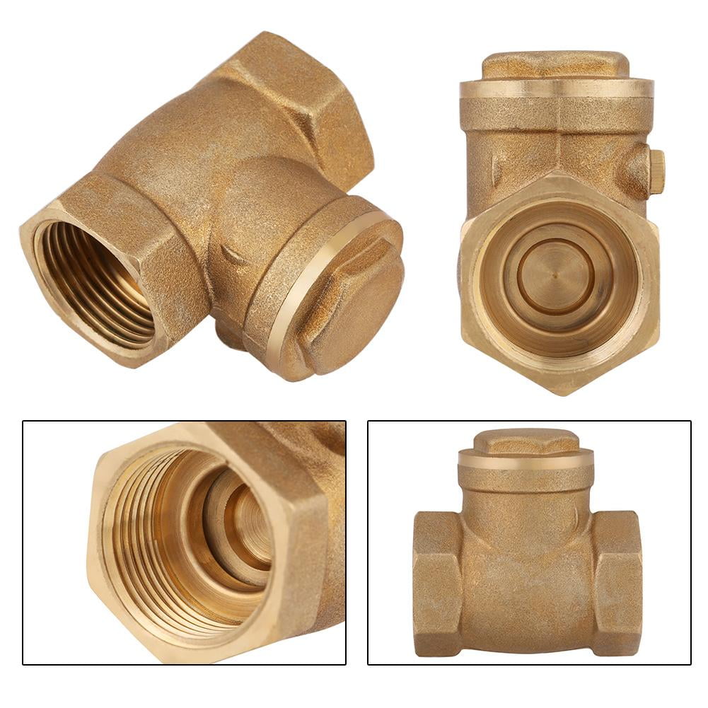 Hydraulics, Pneumatics & Plumbing 1pc DN20 Check Valve Brass Swing Non ...
