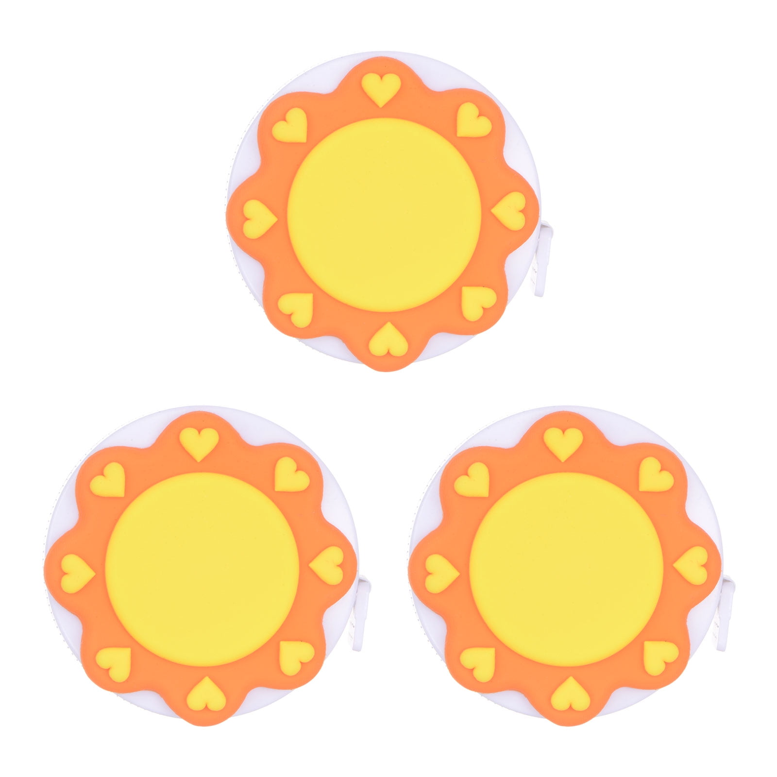 Retractable Tape Measure Sewing 3 Packs Soft Tape Measure 60-Inch 1.5 ...