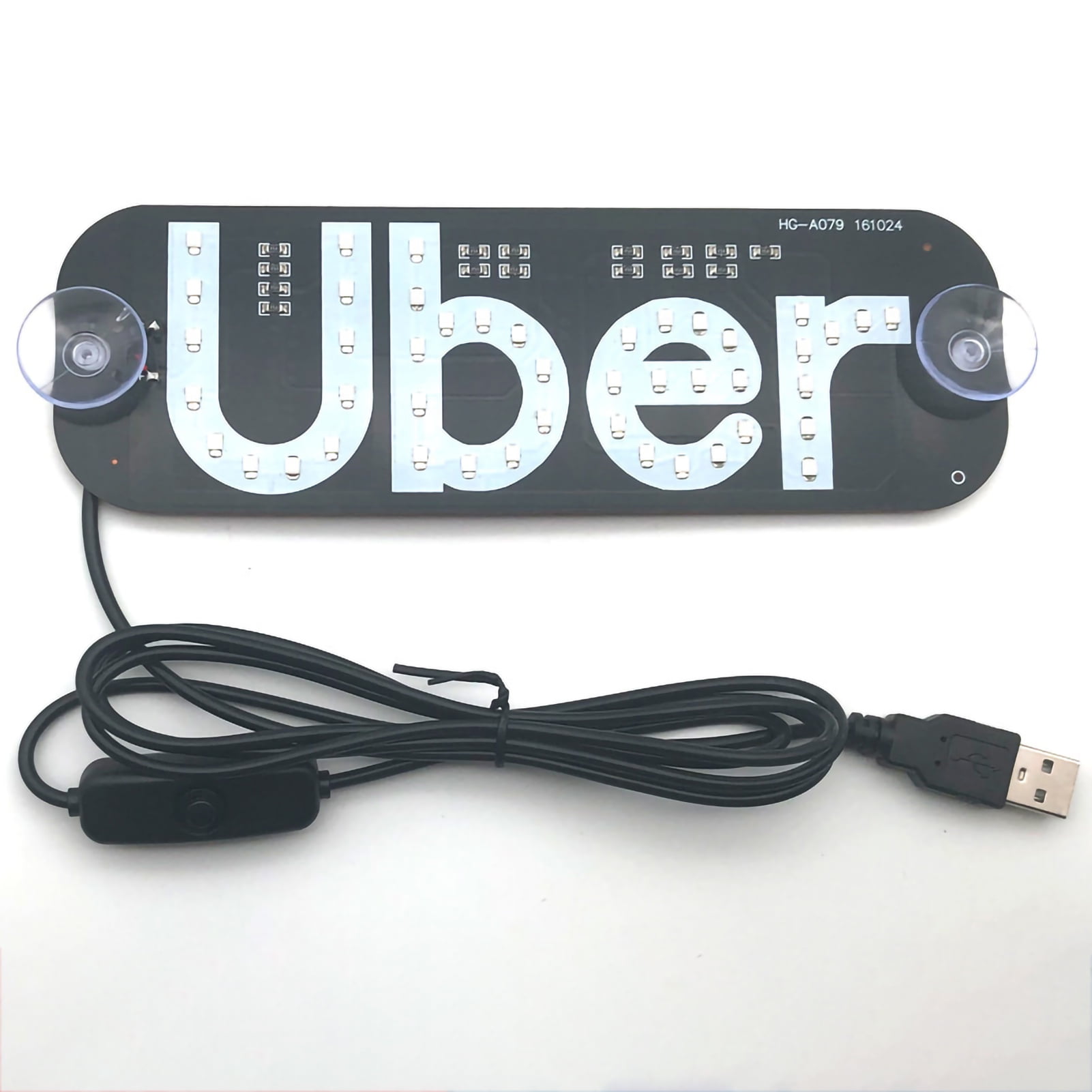 Letrero luminoso LED de Uber, letrero luminoso LED de taxi, letrero ...