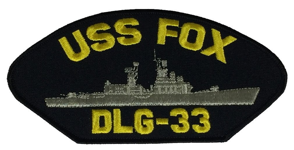 US Navy USS FOX DLG-33 PATCH - Veteran Owned Business - Walmart.com