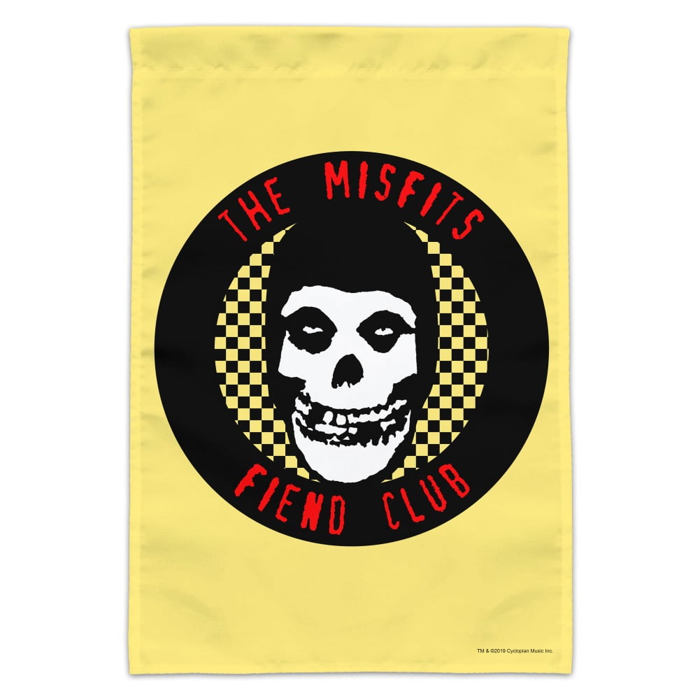 Misfits Fiend Club Logo Garden Yard Flag - Walmart.com