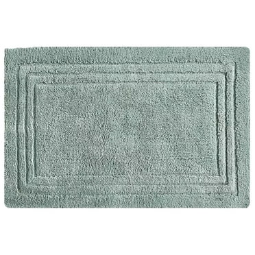 Scott Living Ultra Soft Plush Cotton Bath Rug, Sea Green 24 x 40 ...