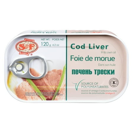 S&F Cod Liver, COD LIVER - Walmart.ca