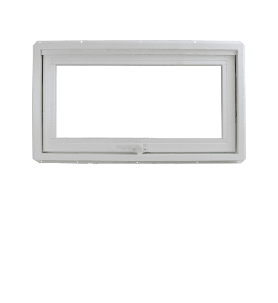 Shed Windows and More 48" x 16" Inward Opening Awning Windows Tempered ...