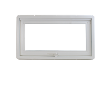 Mobile Home Window 36" x 8" Horizontal Slider. Obscured Glass Bathroom ...
