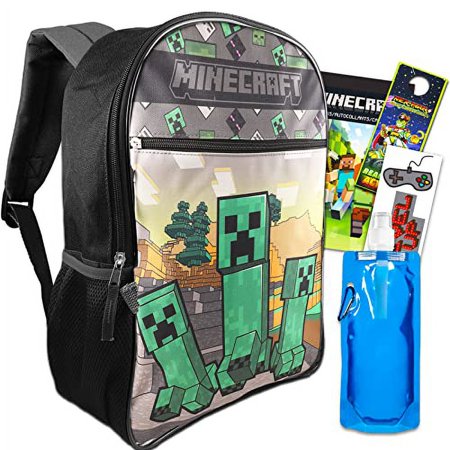 Minecraft School Supplies for Kids - Bundle with 16\ Minecraft Backpack ...