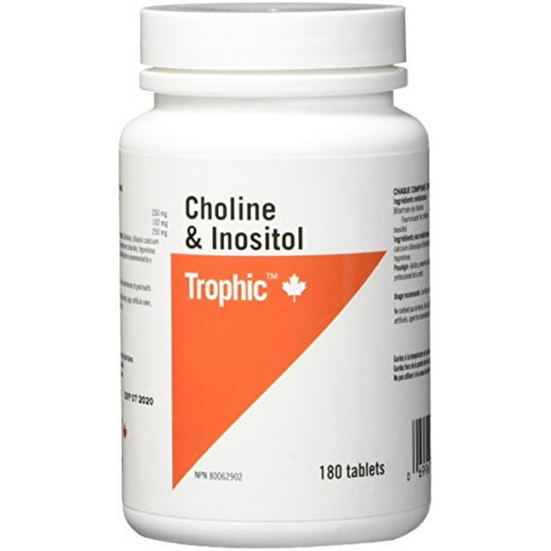 Trophic Choline & Inositol, 180 Count - Walmart.ca