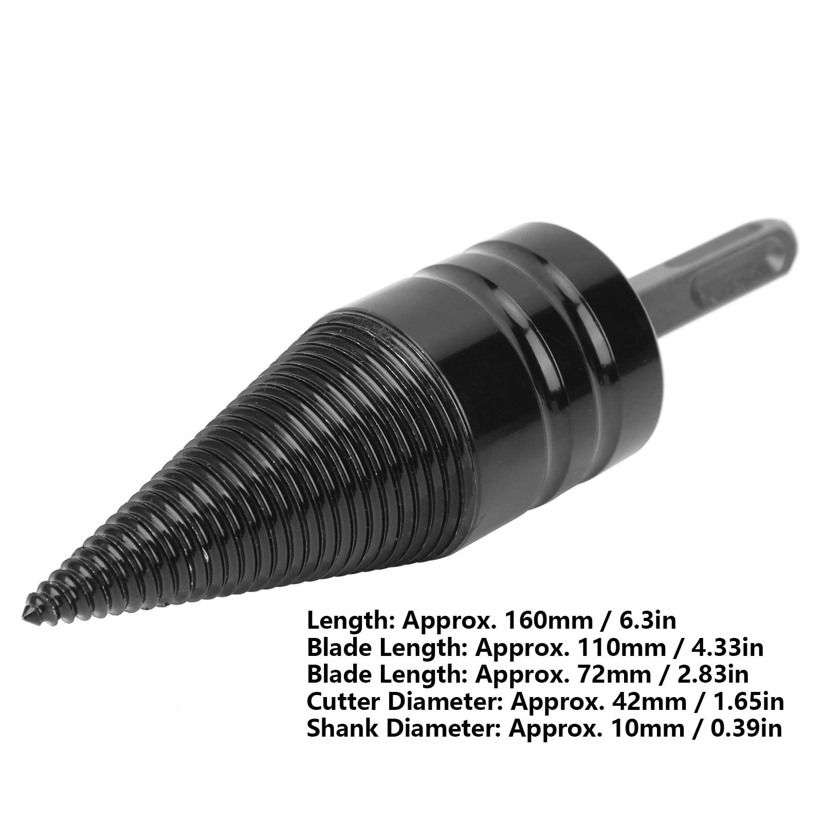 Click here for Rdeghly Firewood Drill Bit Wood Splitter Drill Bit... prices