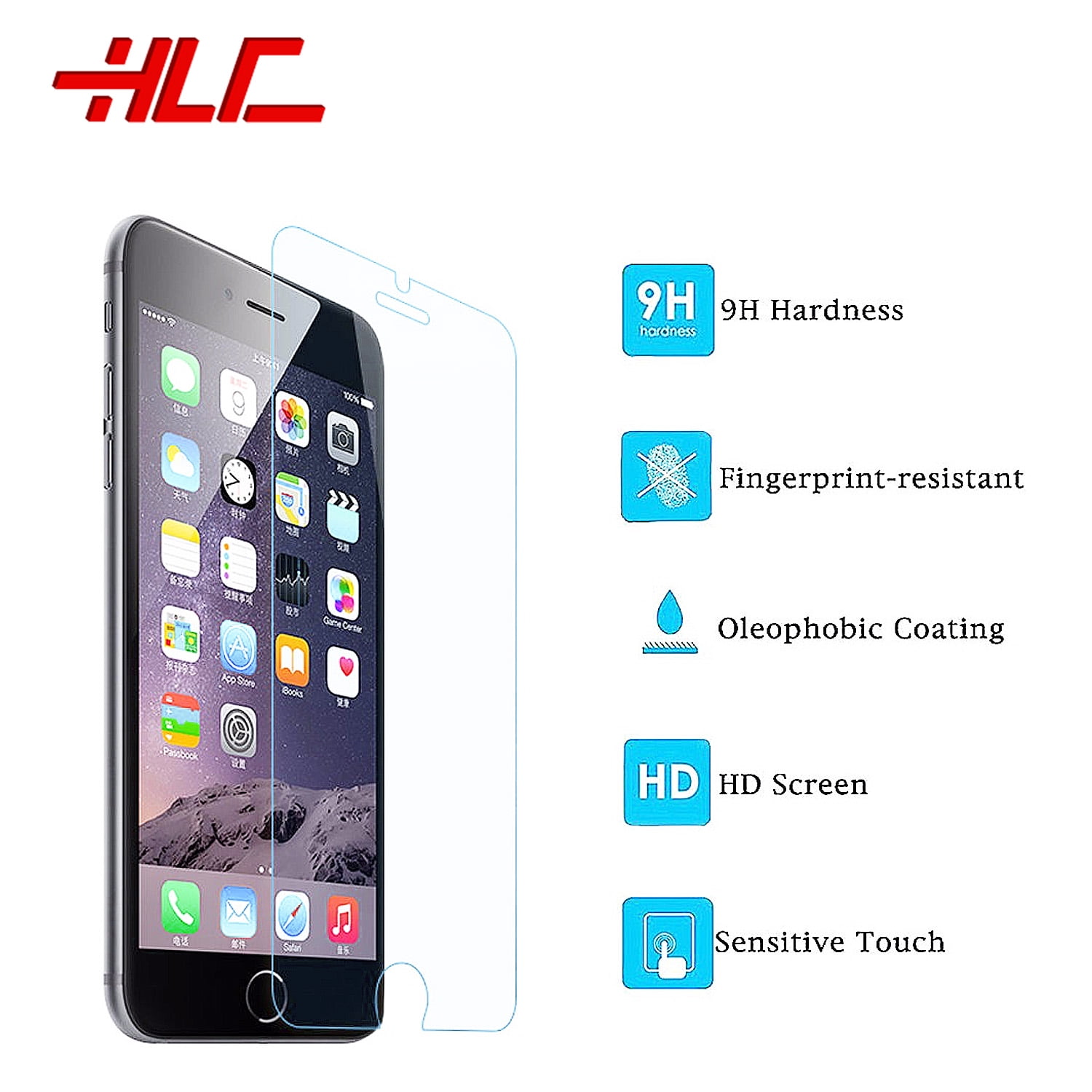 HLC 3-Pack Premium Quality, Ultra Thin 0.3MM Sensitive Touch, Bubble ...