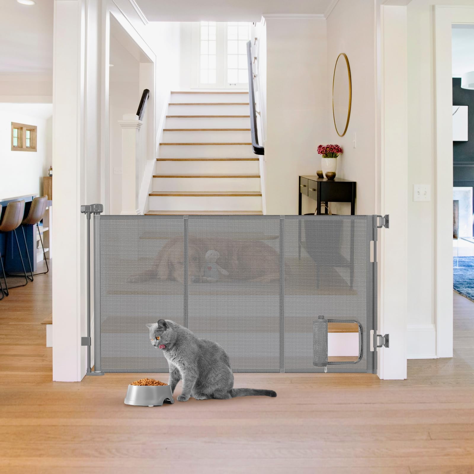 Click here for Sair Pet Reinforced 60â Retractable Baby Gate Wi... prices