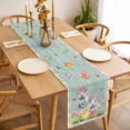 Bunny Easter Table Runner 90 Inches Long Farmhouse Dress Scarves ...