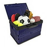 Lotus USA Foldable 37 Quart Cooler & Crate- Blue & Black - Walmart.com