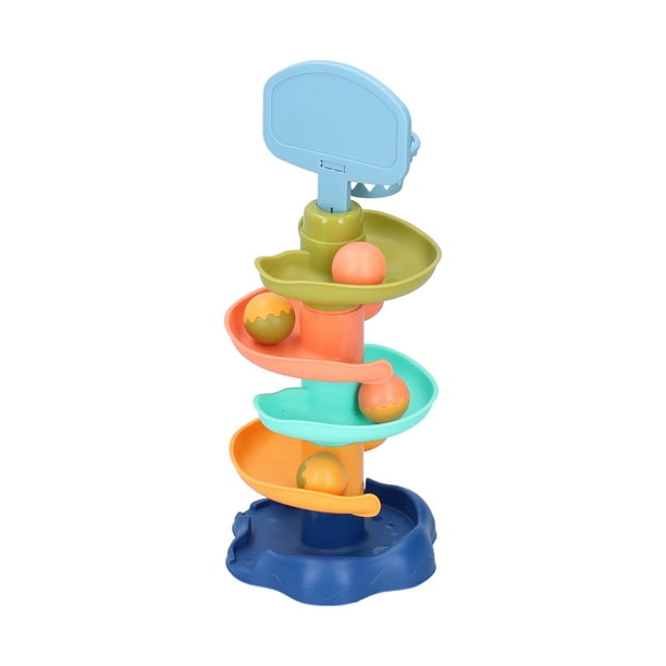 Roll Swirling Tower Toy, Promotes Early Learning Easy Assembly Ball ...